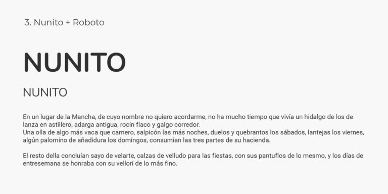 5 Combinaciones Tipográficas - YOBO | Diseño y Desarrollo